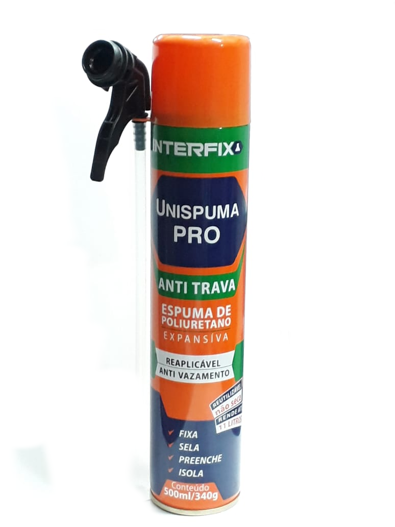 ESPUMA EXPANSIVA DE POLIURETANO 500ML INTERFIX - Eletropam
